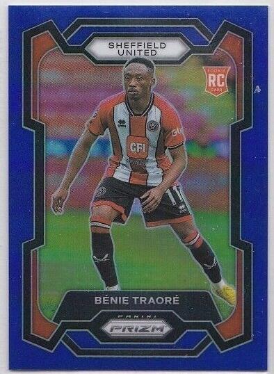 2023-24 Panini Prizm Premier League - Benie Traore #282 Blue Prizm /299 ...