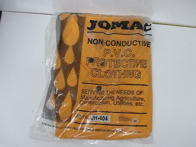 JOMAC P.V.C PROTECTIVE CLOTHING SIZE: MEDIUM YELLOW 2 PCS JH-404 ...