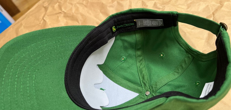 John Deere cap hat, Embroidered Logo, Green, NEW (LP69072) | eBay