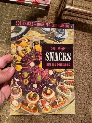 500 Tasty Snack Ideas For Entertaining Ruth Berolzheimer (1958, Booklet ...