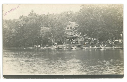 RPPC Camp at LAKE SHERIDAN PA Lackawanna County Real Photo Postcard | eBay