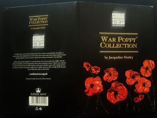 War Poppy Collection by Jacqueline Hurley 4 Coin Folder Solomon Islands ...