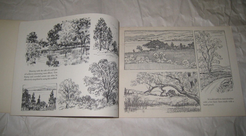 Sketching LANDSCAPE By Victor Perard Publisher 1957 Pitman PB Pages 51 ...