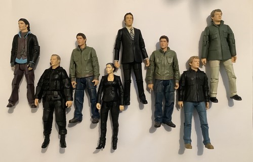 Primeval 5.5" Action Figures. James Lester, Jenny Lewis, Captain Tom ...