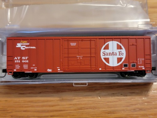 N Scale Athearn Santa Fe Boxcar ATSF 151901 | eBay
