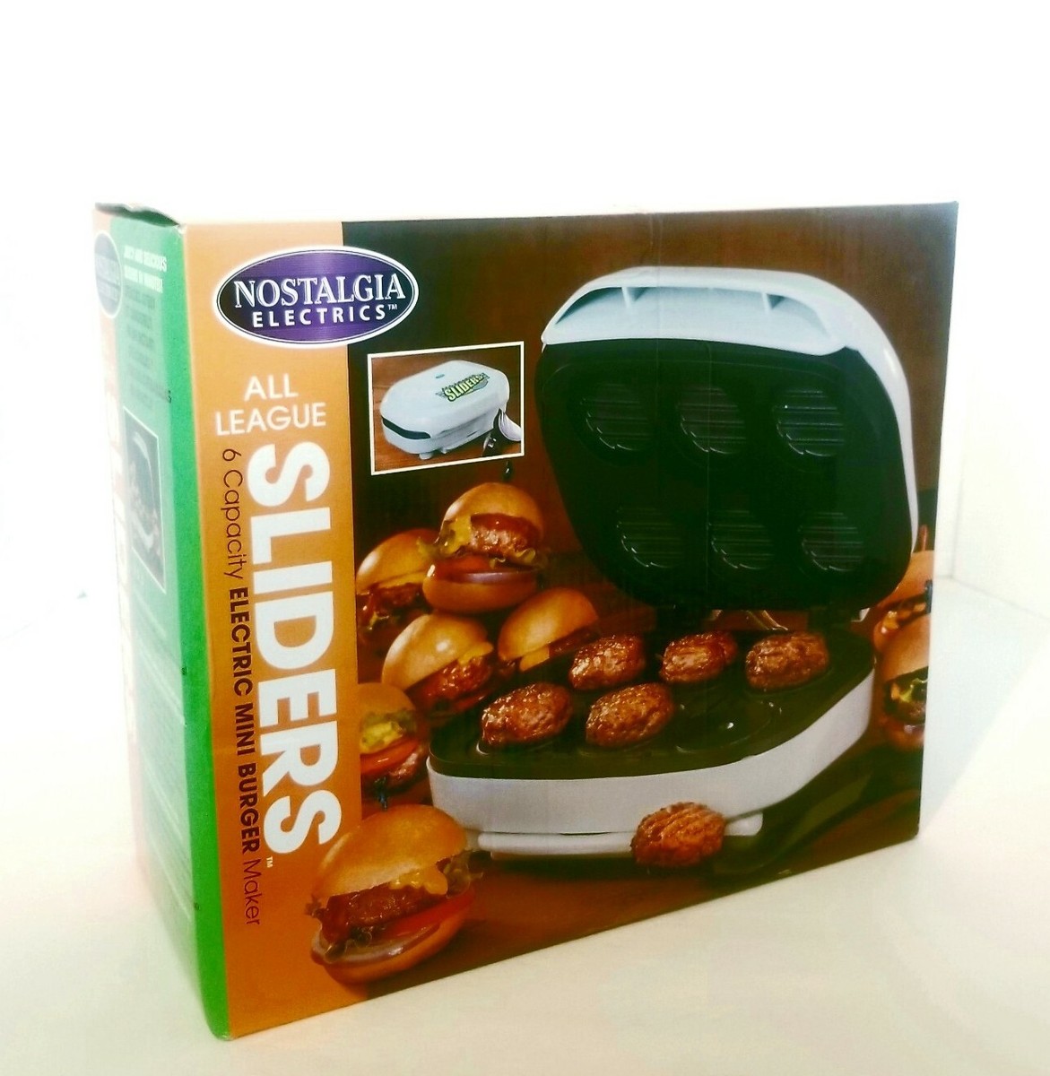 Nostalgia Electrics Slider Maker Nostalgia Electric All League 6