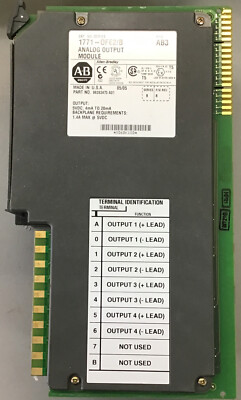 Lot Of 3 1771-OFE2/B Allen Bradley Analog Output Module, Series B (b195 ...