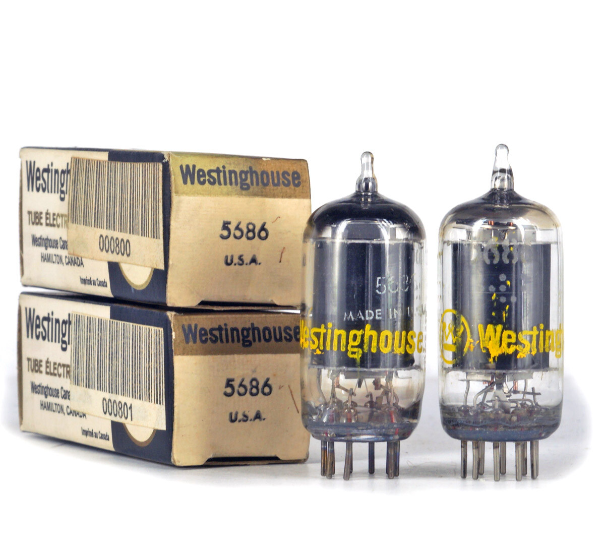 ONE 5686 WESTINGHOUSE NOS Tube Valvola Valvula Röhre Lampe Valve 진공관 ...