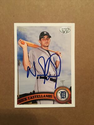 Nick Castellanos 2011 Topps Pro Debut Signed Auto Autograph RC COA | eBay
