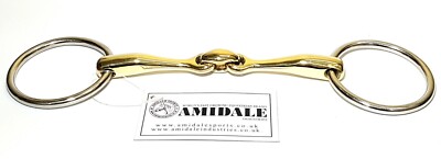 AMIDALE LOOSE RING SNAFFLE BIT WITH LOZENGE LOOSE RING TURTLE TACTIO ...