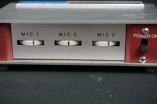 Sony MX-300 Mic Mixer - 3 Channel Microphone Line Instrument Mono 1/8 ...