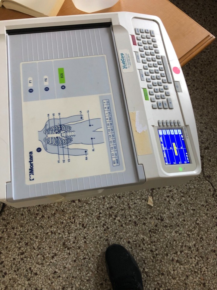 MORTARA ELI-250C PATIENT INTERPRETIVE RESTING ELECTROCARDIOGRAPH ECG ...