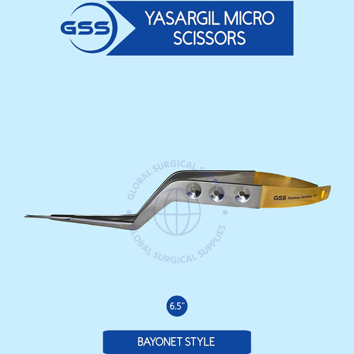 Yasargil Scissors Straight 6.5 Inch Micro Surgical Instrument | eBay