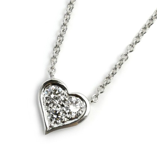 TIFFANY&Co. Tiffany & Co Pt950 Platinum Sentimental 3P Diamond Used ...