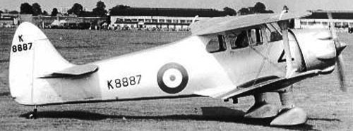 AS.30 Queen Wasp Airspeed British AS.30 Airplane Mahogany Wood Model ...