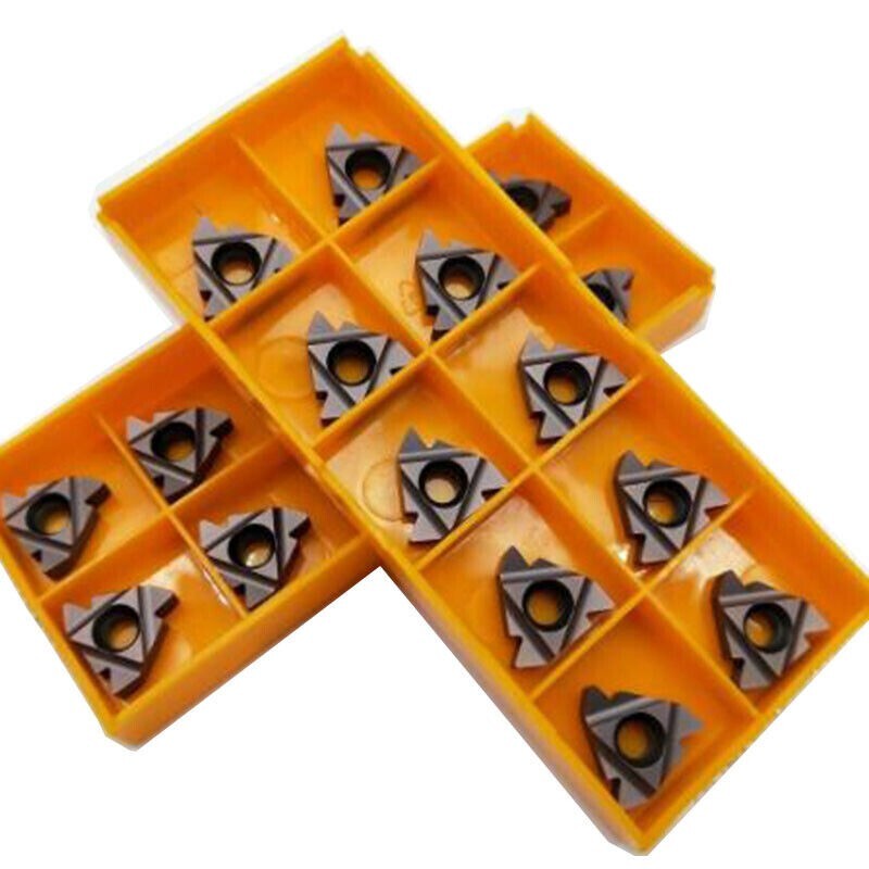10PCS 22ER N60 3.5-5mm carbide insert thread insert 22ER Lathe Turn ...