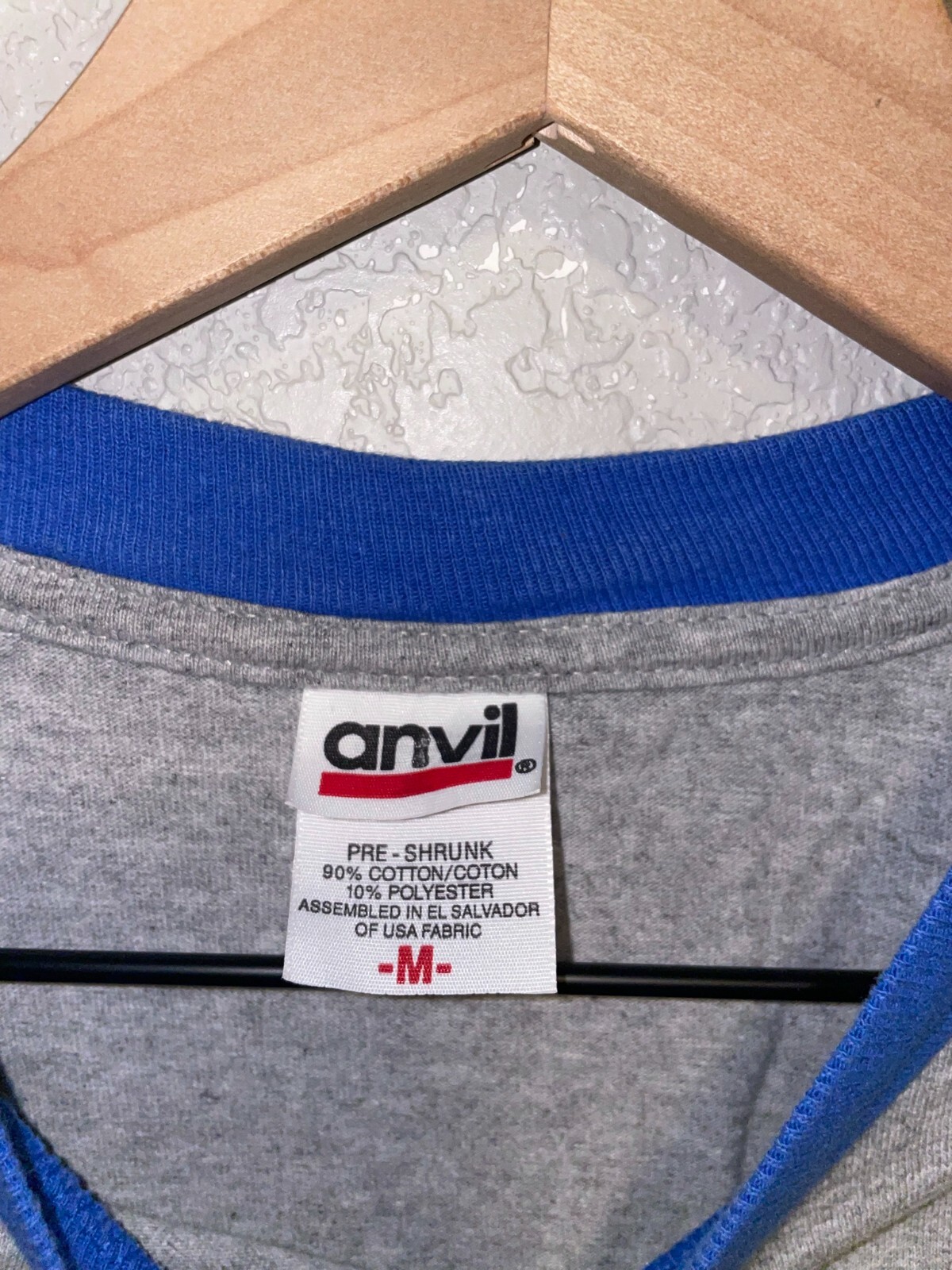 Y2K Anvil Snickers Candy Bar Chocolate Ringer Gray Sh… - Gem