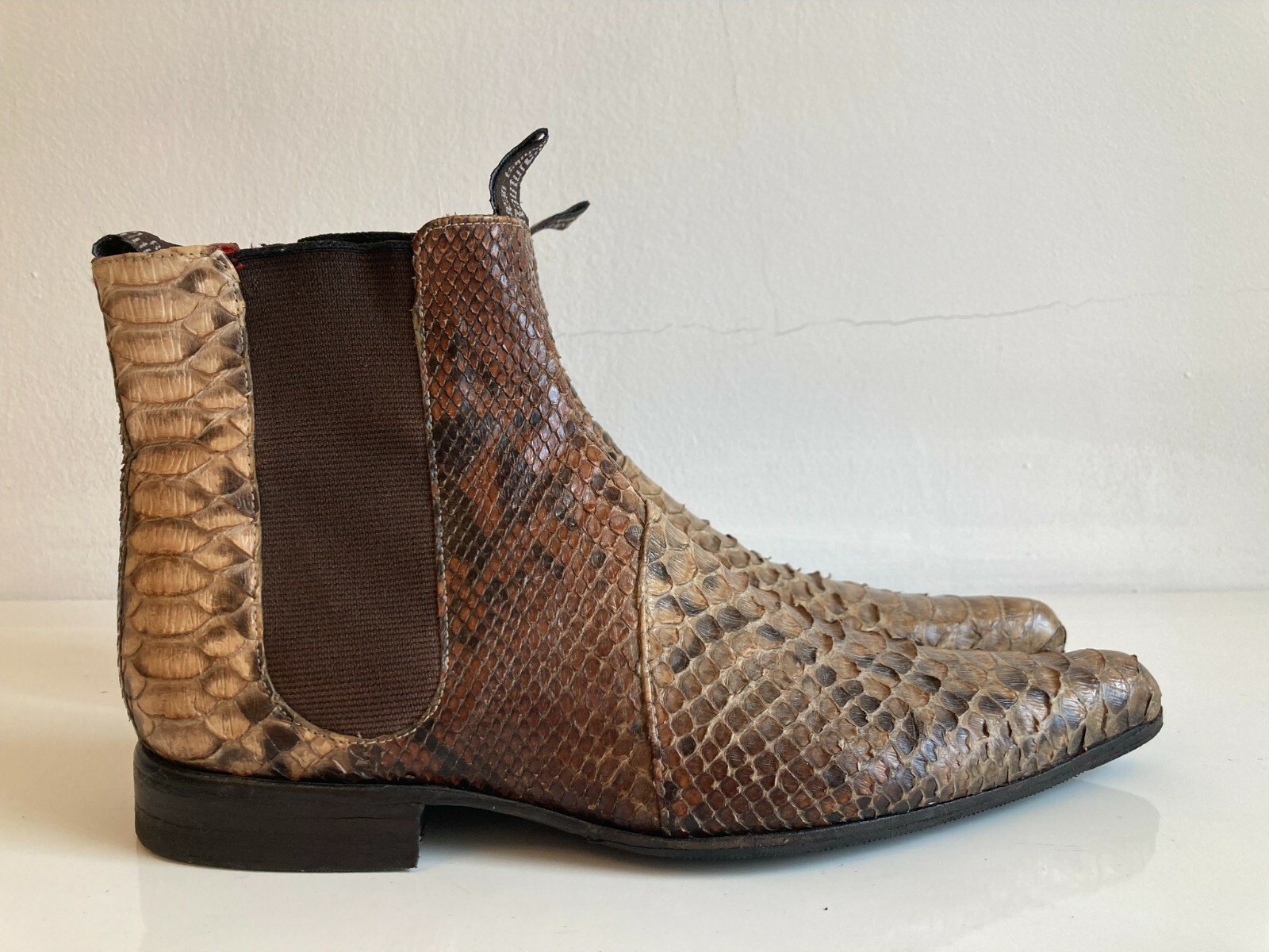 Jean Baptiste Rautureau 90's Rare Vintage Python Skin… - Gem