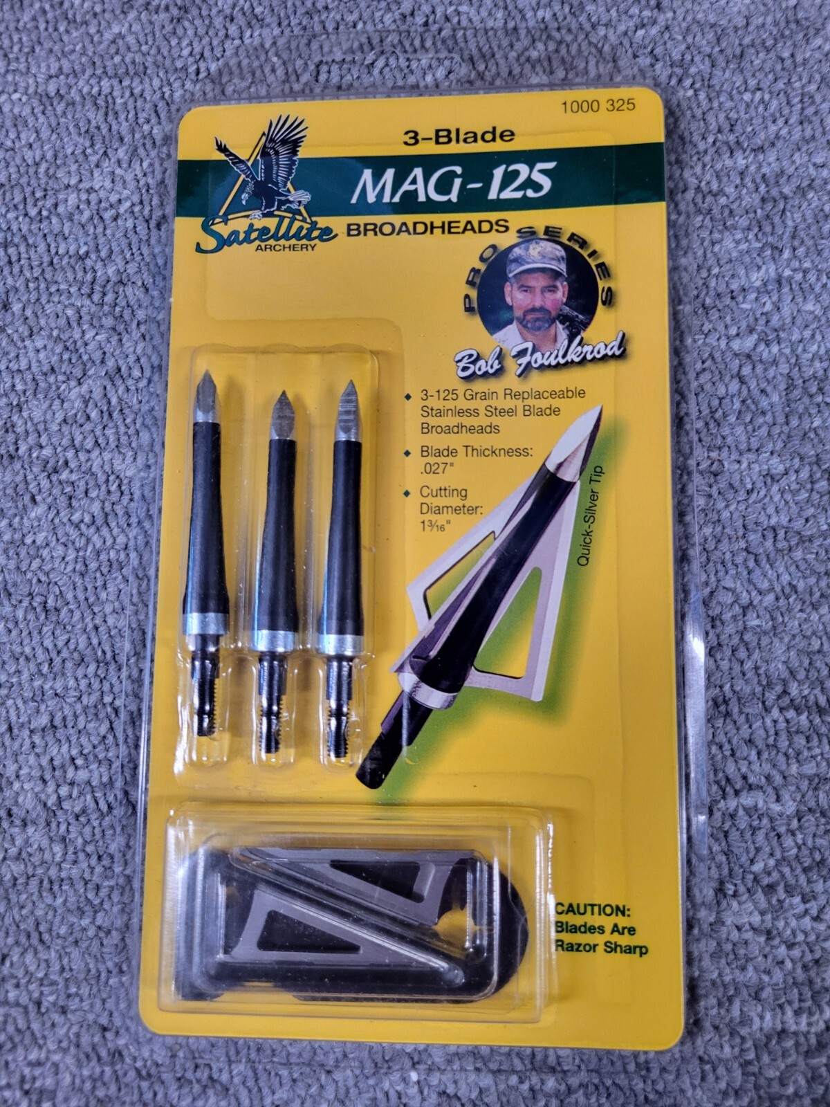 Bob Foulkrod Pro Series Mag-125 Broadheads VINTAGE | eBay