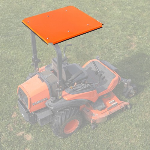 UNIVERSAL ZERO-TURN MOWER CANOPY-ORANGE | eBay