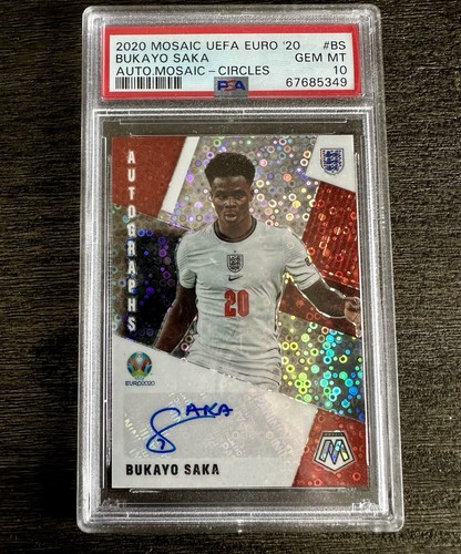 2020 BUKAYO SAKA AUTO MOSAIC CIRCLES PSA 10 | eBay