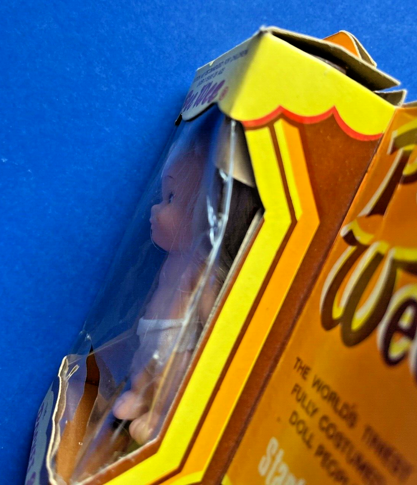 PEE WEE DOLL in original box Pocket Size Uneeda 3 1/2 in Blond 1970s | eBay