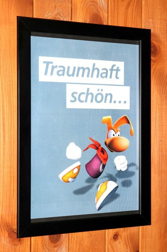 Rayman Video game Ubisoft Nintendo Vintage Small Promo Poster / Ad Page ...