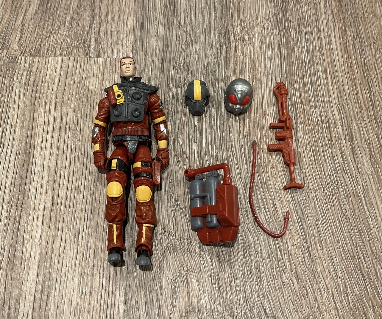 GI JOE COBRA 25TH 30TH ANNIVERSARY ROC FLAMETHROWER V4 CHARBROIL + OG ...