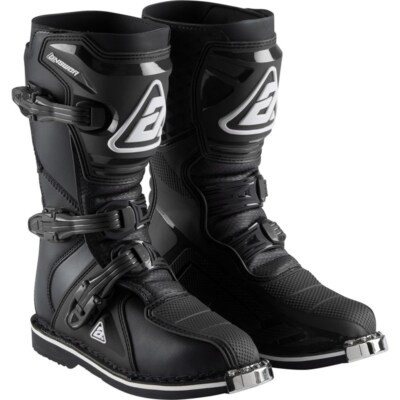 Answer Racing Youth AR1 Race Boots - Black - Youth 6 | eBay