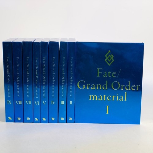 Fate Grand Order Material 1 - 9 I - IX Set Character Type Moon FGO Art ...