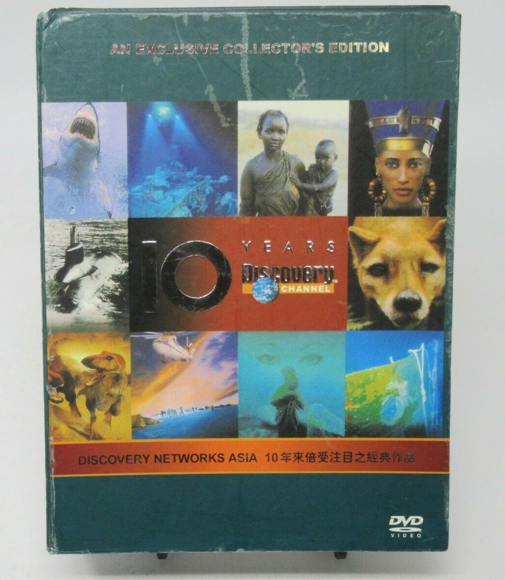 10 YEARS OF DISCOVERY CHANNEL - DISCOVERY NETWORK ASIA 8-DISC DVD SET ...