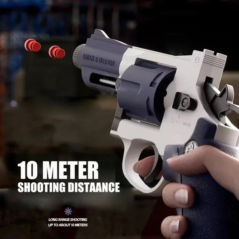 🎯 Tactical ZP5 Toy Gun – Auto Soft Bullet Revolver Shooting Fun! | eBay
