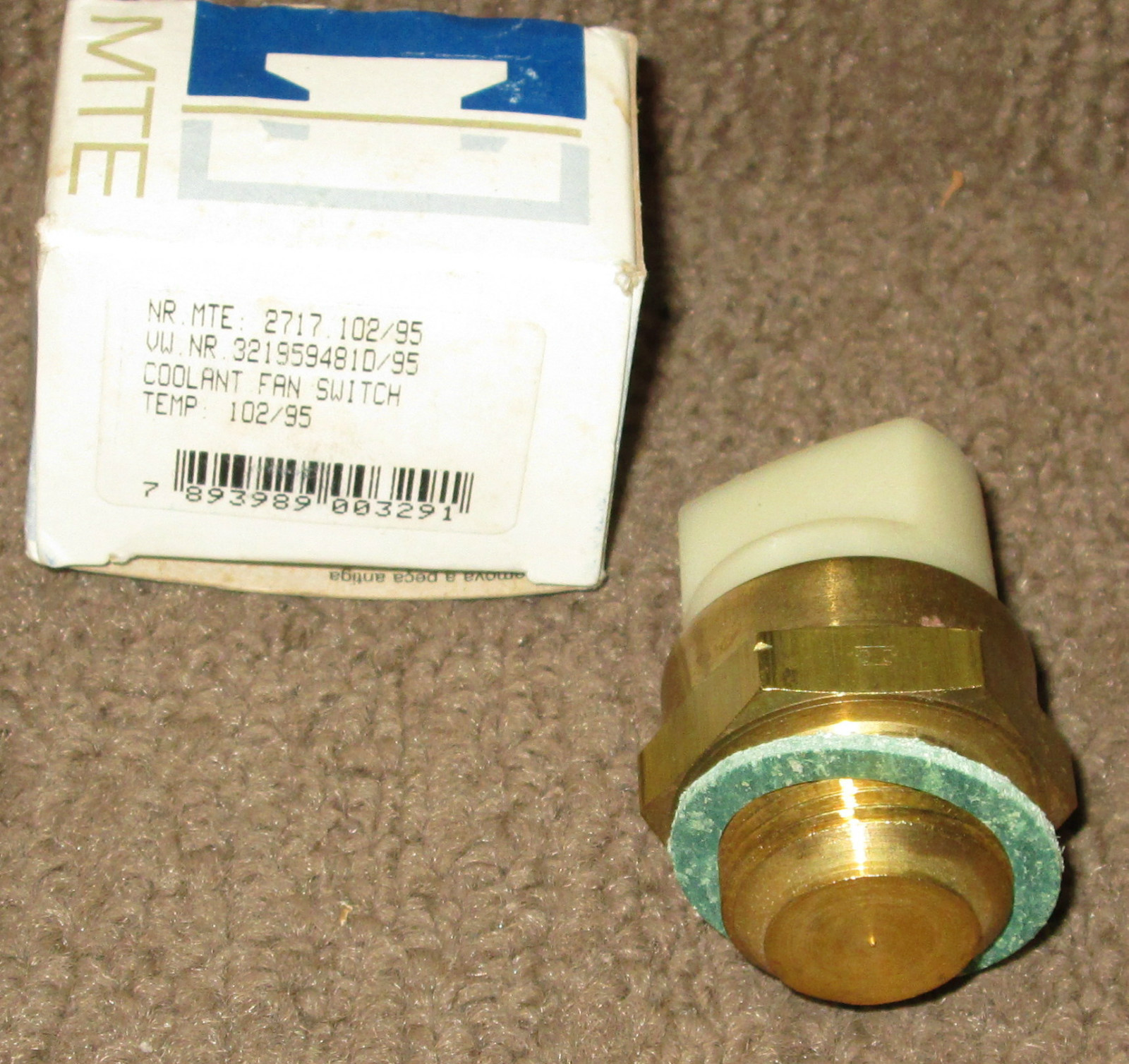 Audi/MTE Radiator Coolant Fan Switch 2717 102/95, VW#: 321959481D | eBay