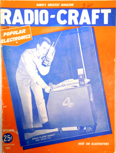 WWII - 82 Years Old – 1943 (Sep) - Radio Craft – Projects + Radio Ads ...