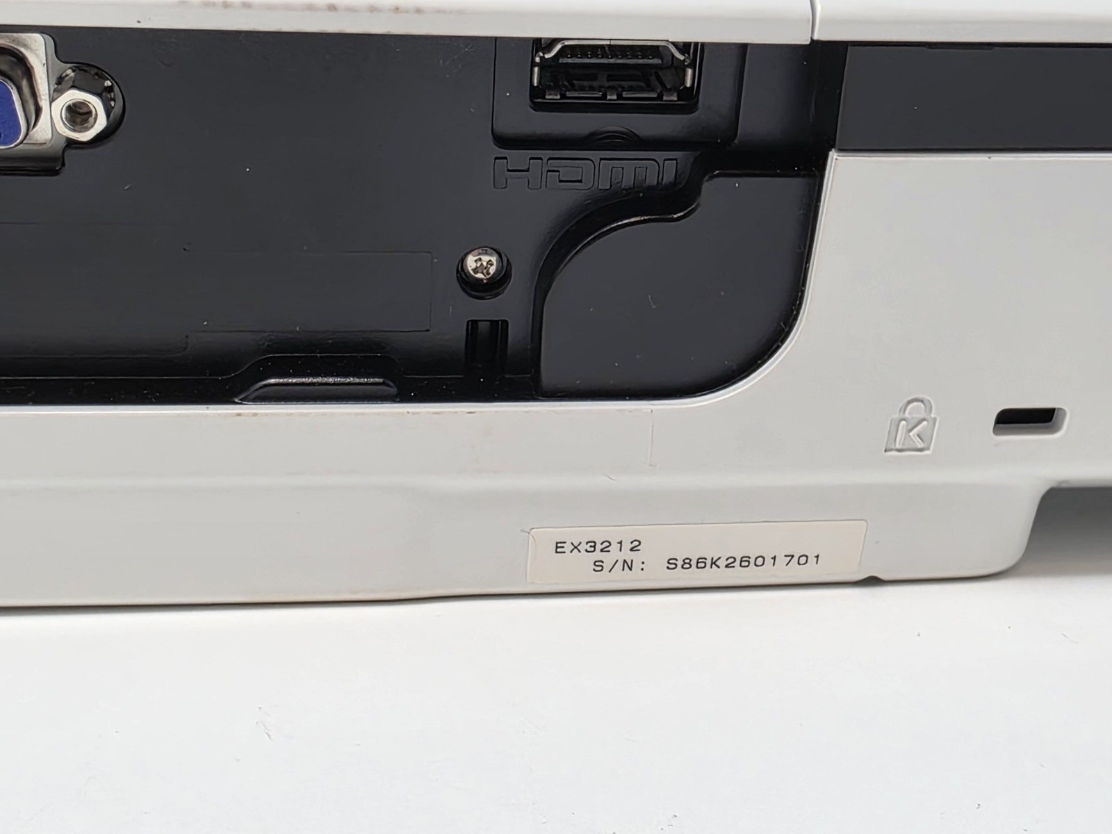 Epson EX3212 LCD Projector 2800 Lumens w/ Remote Case Cables Tested | eBay