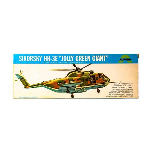 Aurora Model Kits 1/72 Sikorsky HH-3E "Jolly Green Giant" (1/72) VG+/NM ...