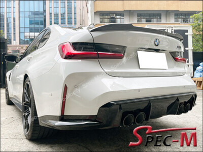 For 2019 BMW G20 320i 330i M340i CARBON FIBER CS TYPE TRUNK HIGH KICK ...