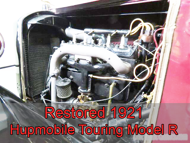 Original 1921 Hupmobile Touring Model R Radiator With McCord Tag 21 ...