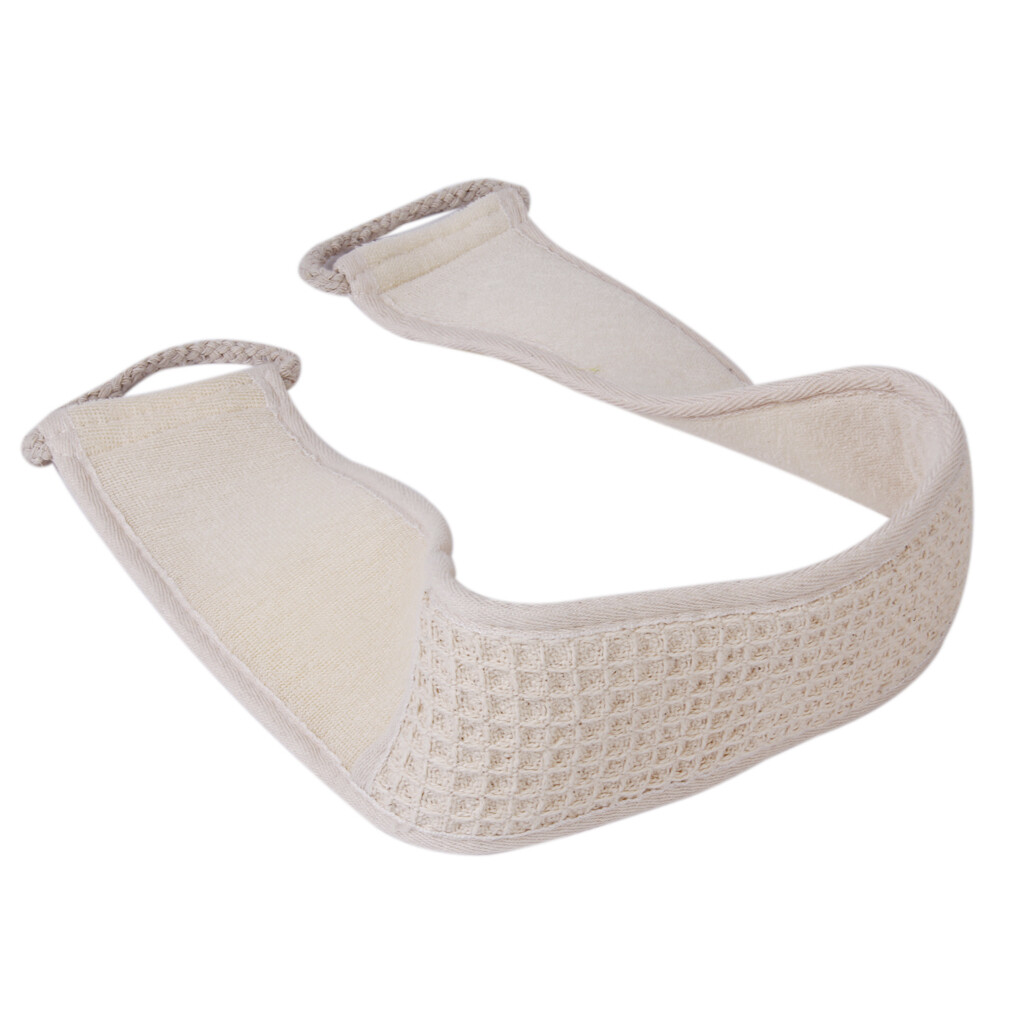 Bath terry back strap bath shower spa body sponge exfoliate scrubber | eBay