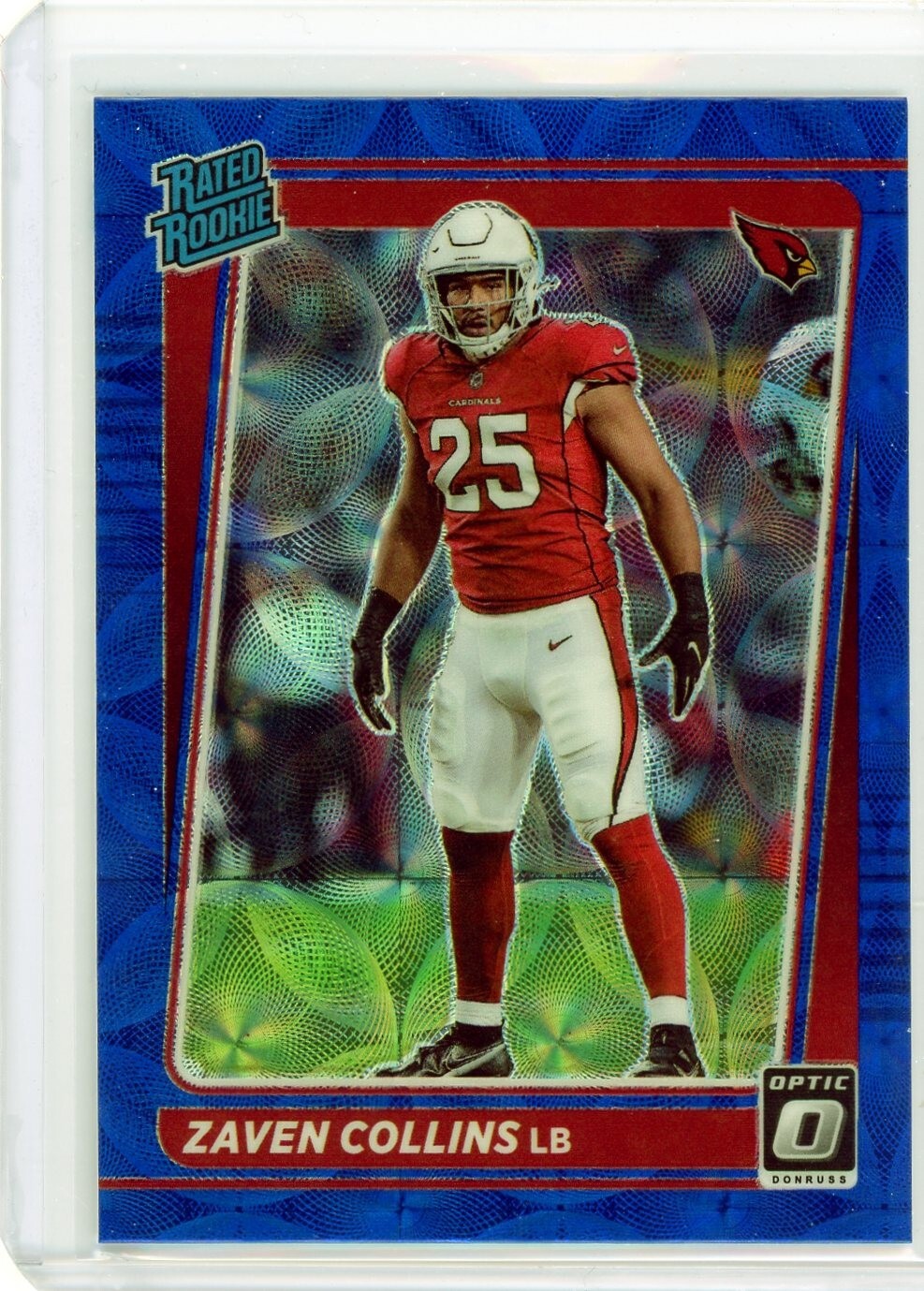2021 Donruss Optic Zaven Collins Blue Scope Holo Rated Rookie RC #265 ...