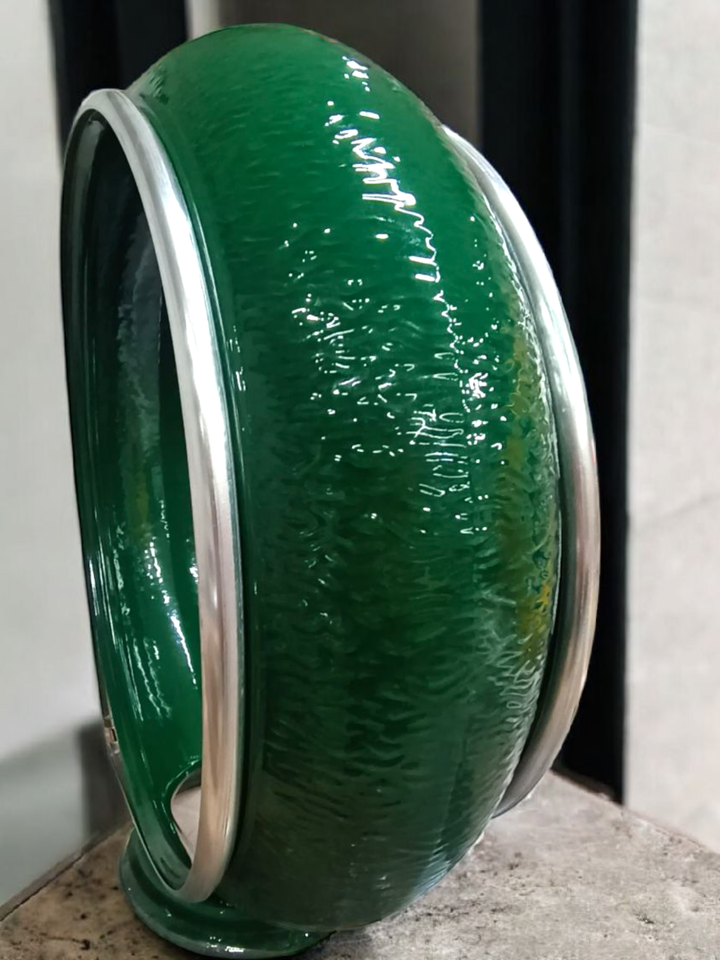 Green Gill Ripple Gas Pump Globe Body Gas Pumps Petro Gas & Oil Garage ...