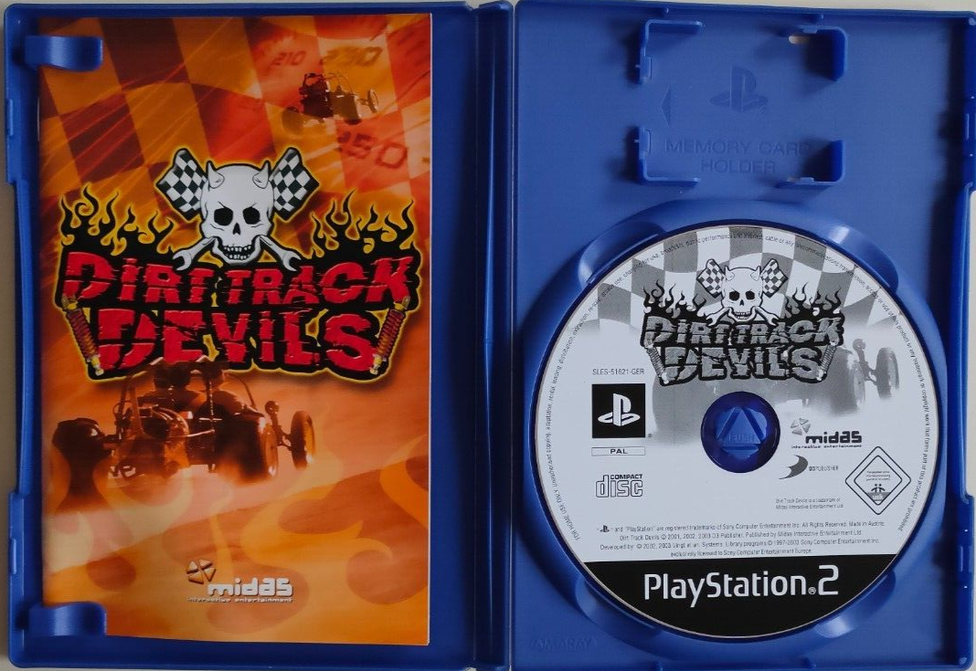 Dirt Track Devils (Sony PlayStation 2, 2004, DVD-Box) ***Sehr guter ...