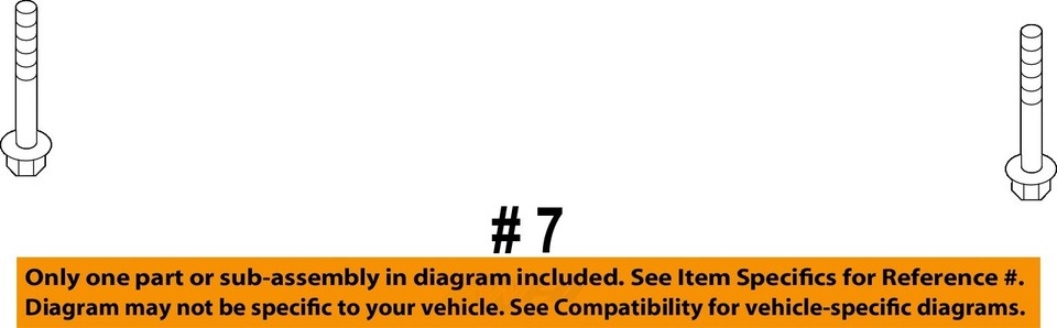 GM OEM 03-17 Captiva Sport Suspension Components-Engine Cradle Bolt ...