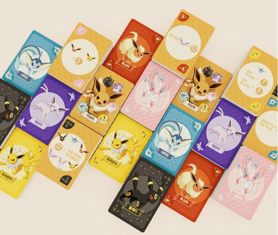 Splendor Pokemon Pikachu & Friends + Point Salad Eevee edition Board ...