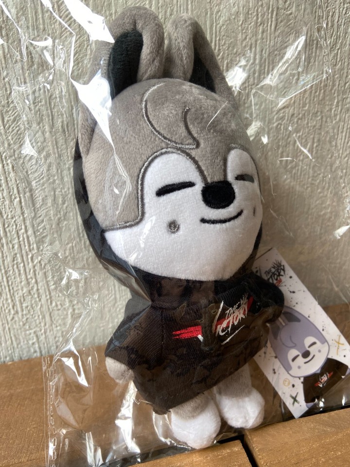 Skzoo Stray Kids Wolf Chan Bang Chan Stuffed Official Plush Doll Toy ...