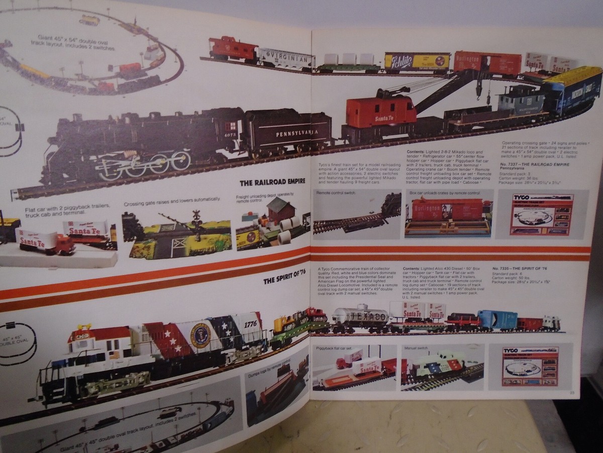 Tyco Train Red Blue White HO Engine Locomotive Mantua Tyco C630