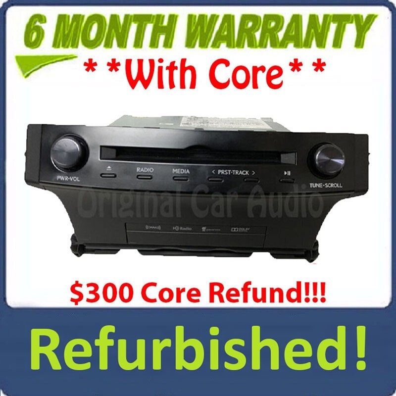 Refur 2014 - 2017 Lexus IS200T IS300 OEM Gracenote Navigation CD HD ...