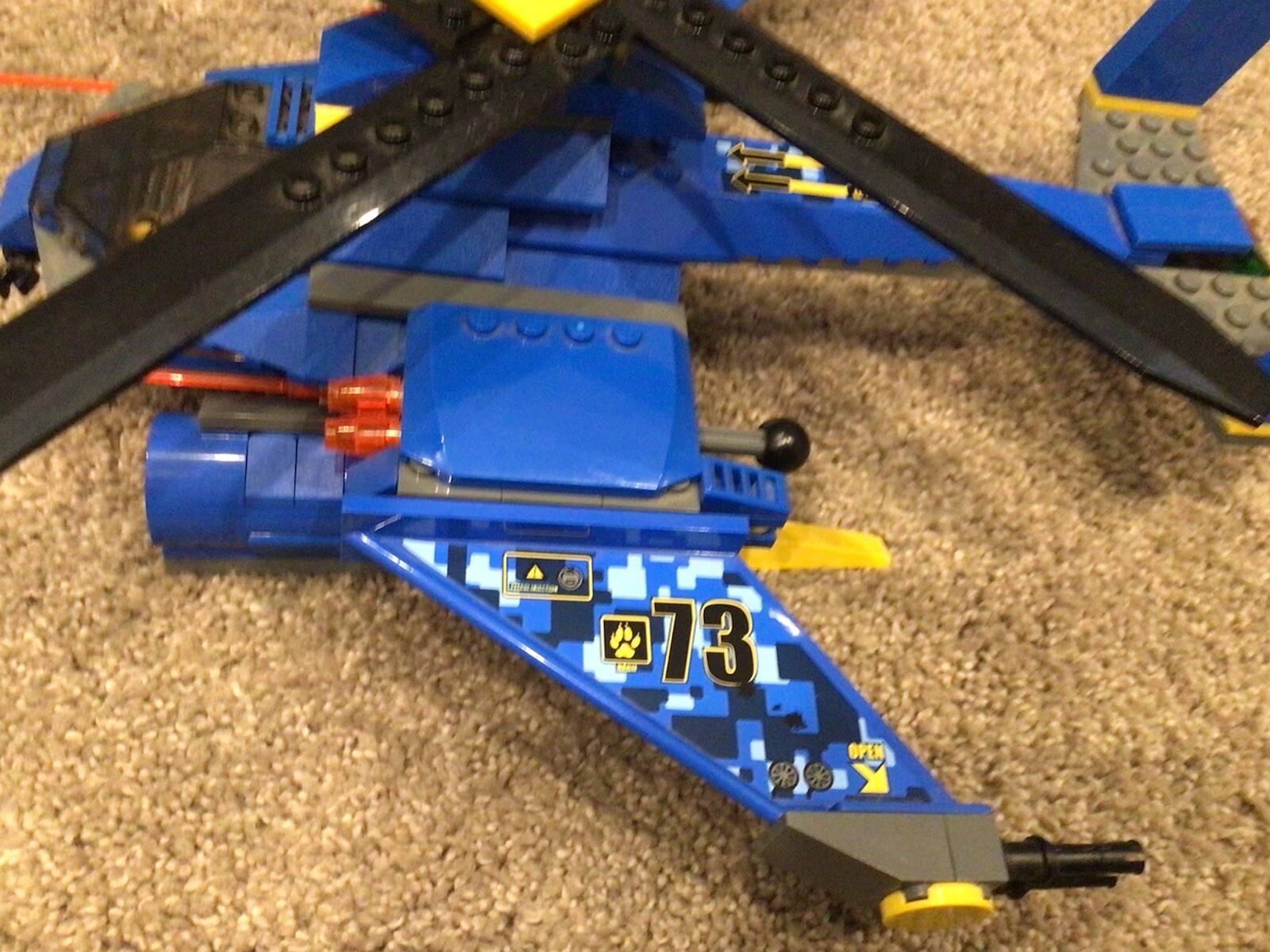 LEGO 7067 - Alien Conquest Jet-Copter Encounter - Incomplete ...