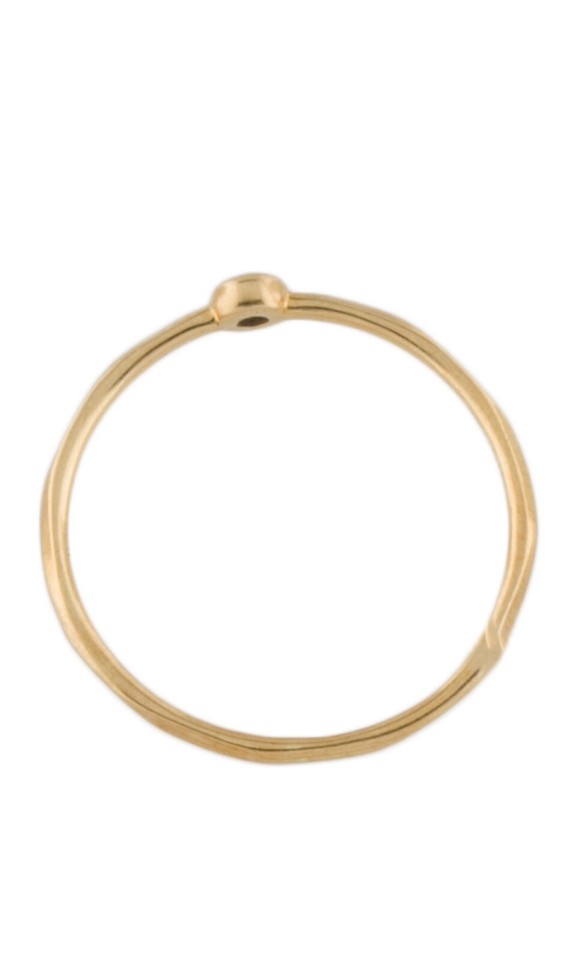 IPPOLITA 18K YELLOW GOLD 750 SAPPHIRE SQUIGGLE MINI STACKING RING | eBay