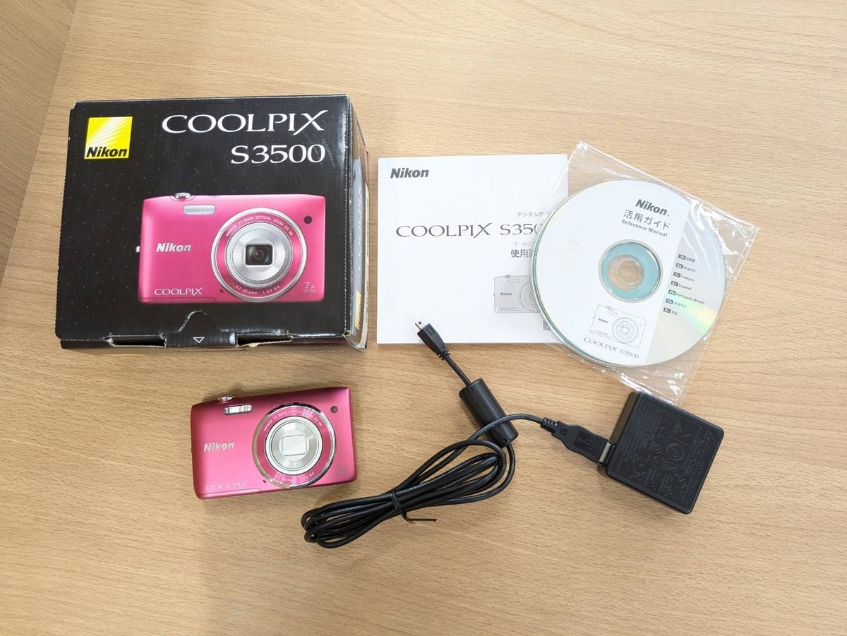 Nikon COOLPIX S3500 20.1MP PINK Compact Digital Camera #3 | eBay Nikon COOLPIX S3500 20.1MP PINK Compact Digital Camera #3 | eBay